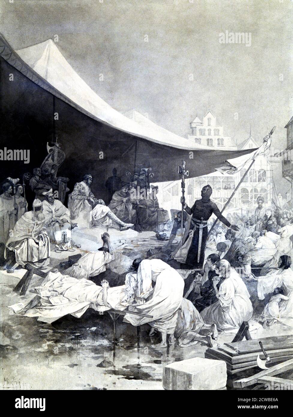 The Cross', c1900-1939 Artist: Alphonse Mucha. Alphonse Maria Mucha ...