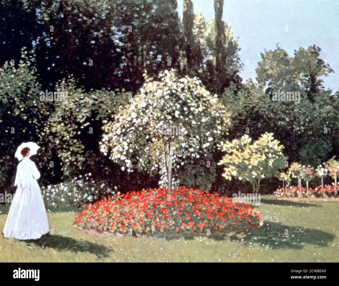 Woman in the Garden, Sainte Adresse', 1867 Artist: Claude Monet ...