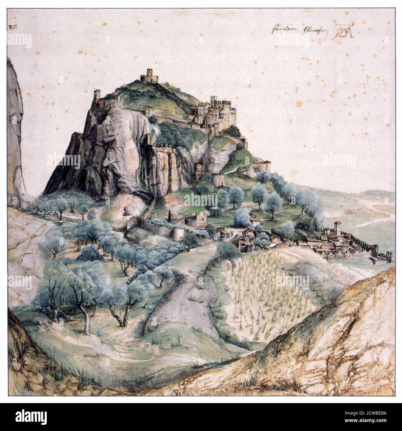 View of Arco', 1495. Artist: Albrecht Durer. Albrecht Durer (1471-1528 ...