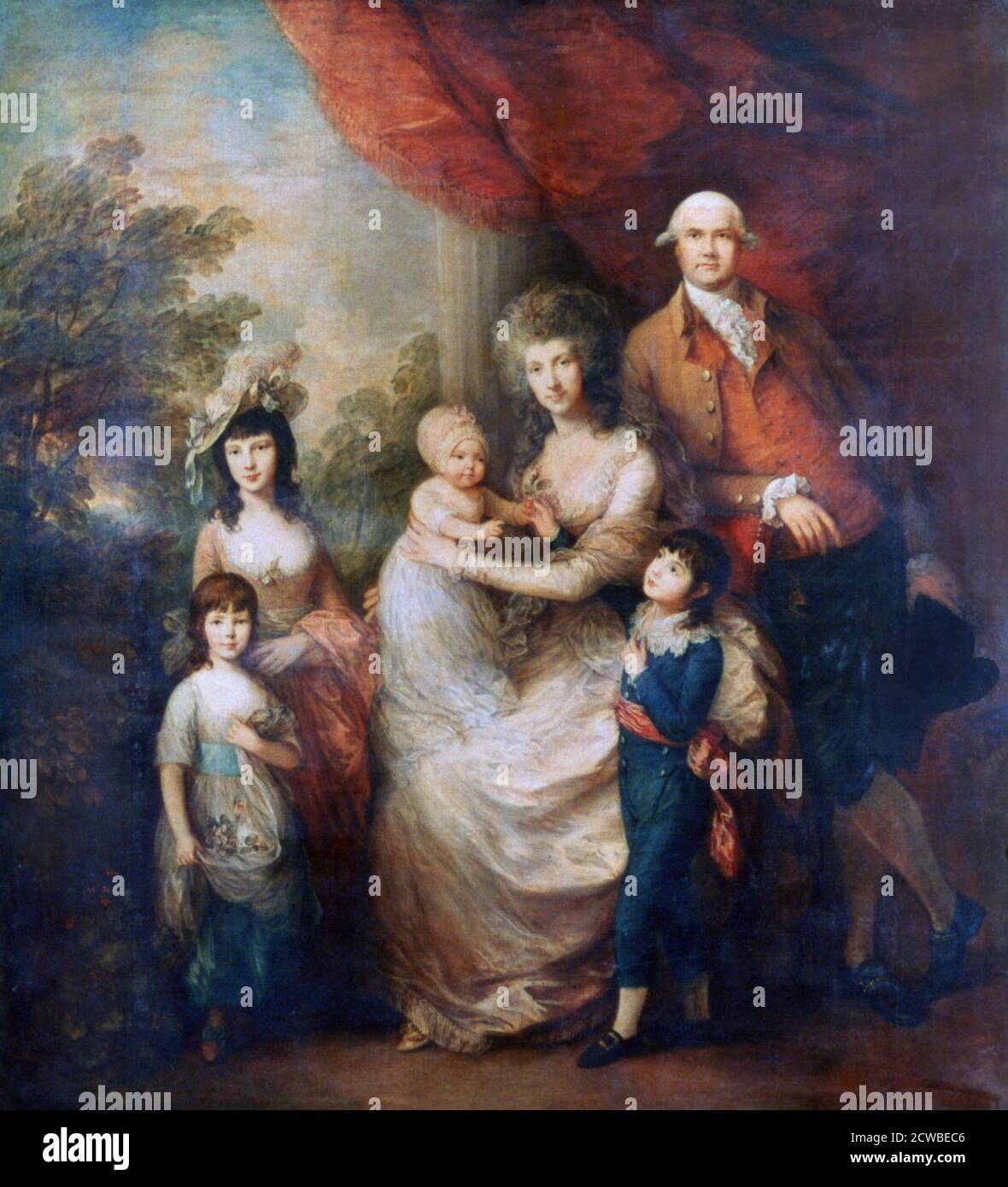 The Baillie Family', c1784 Artist: Thomas Gainsborough. Portrait of the ...