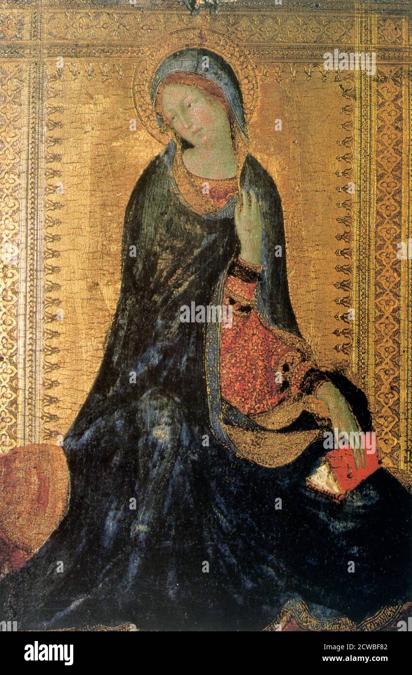 Simone Martini And Lippo Memmi Annunciation