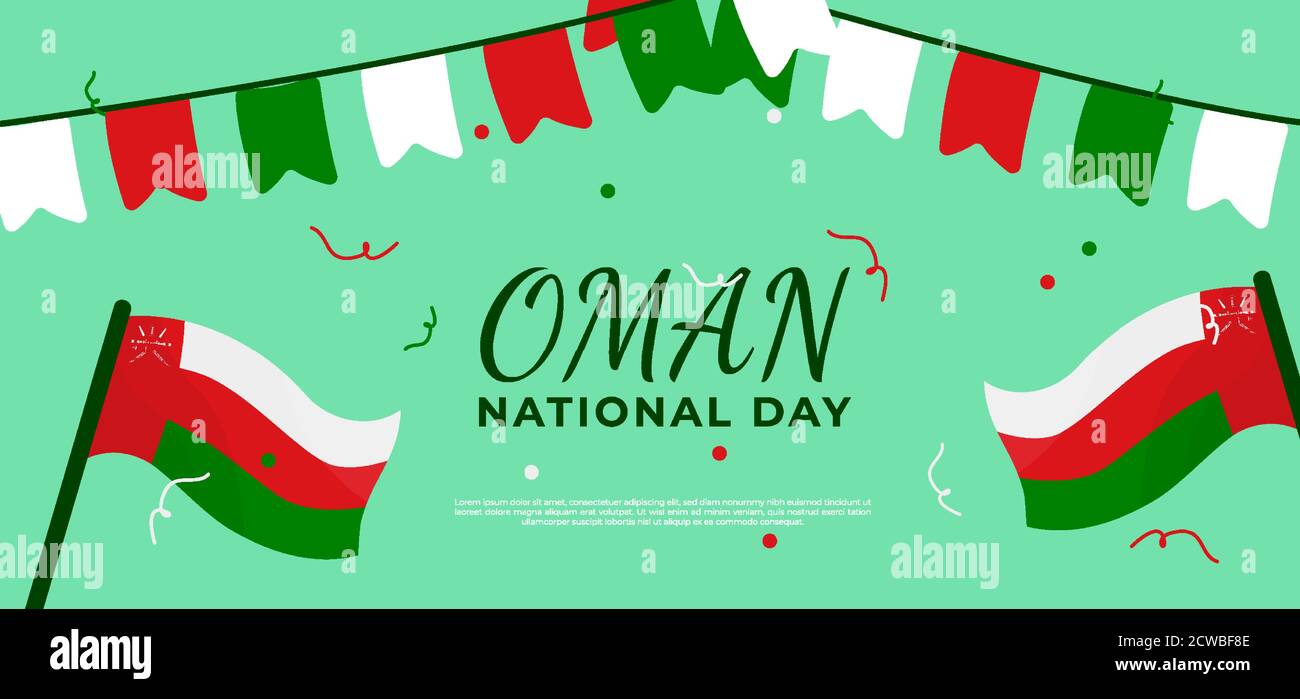 National holiday oman Stock Vector Images - Alamy