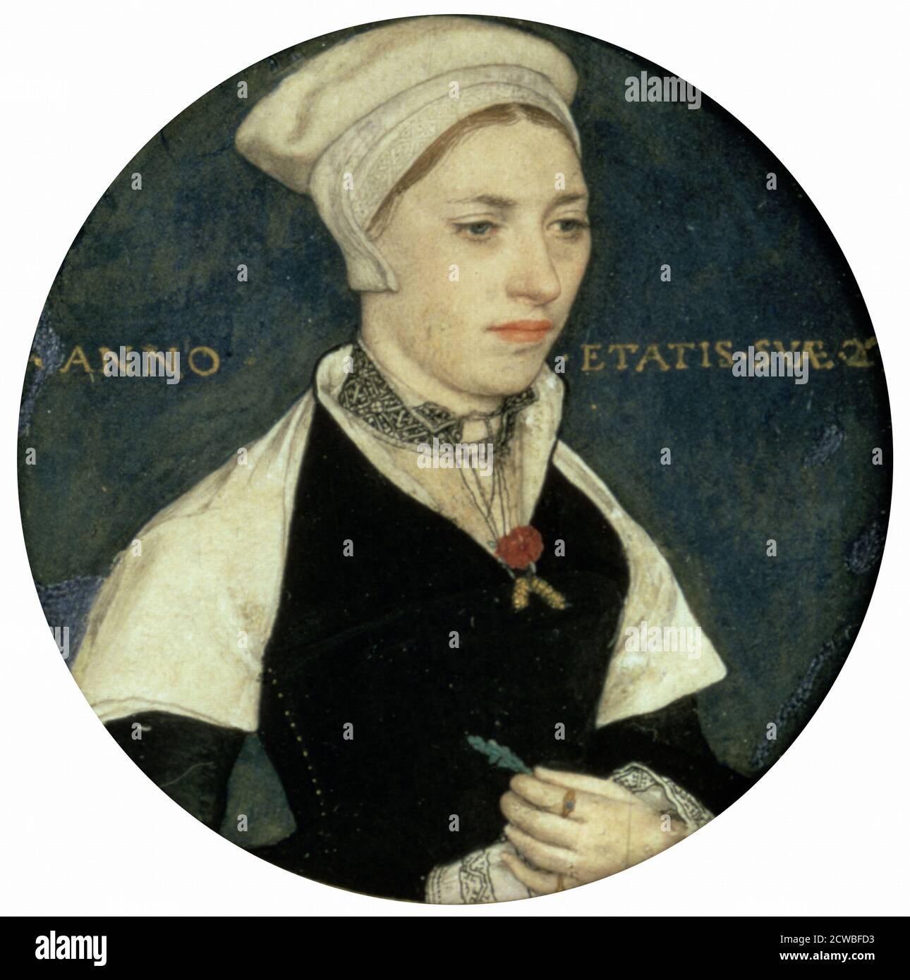 Portrait of Mrs Pemberton', by Hans Holbein the Younger, c1535. From ...