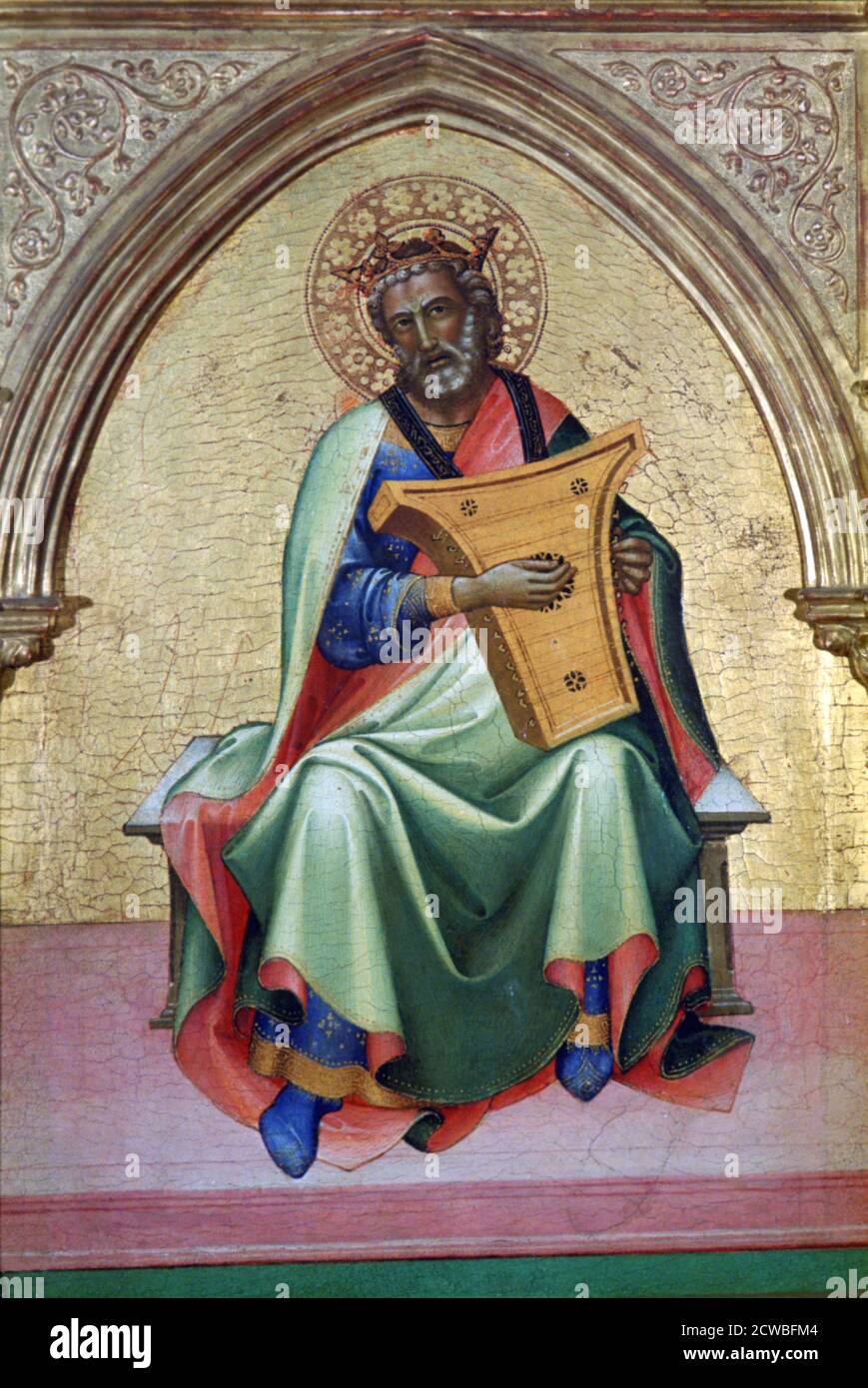 David', c1410. Artist: Lorenzo Monaco. Lorenzo Monaco (1370-1425) was ...