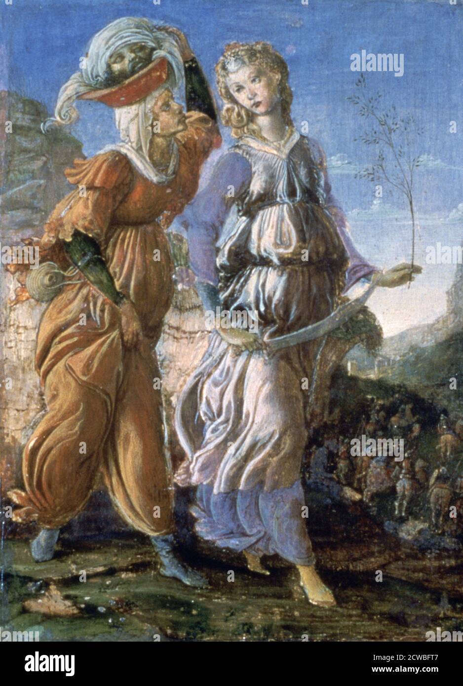 The Return of Judith', 1467. Artist: Sandro Botticelli. Sandro ...