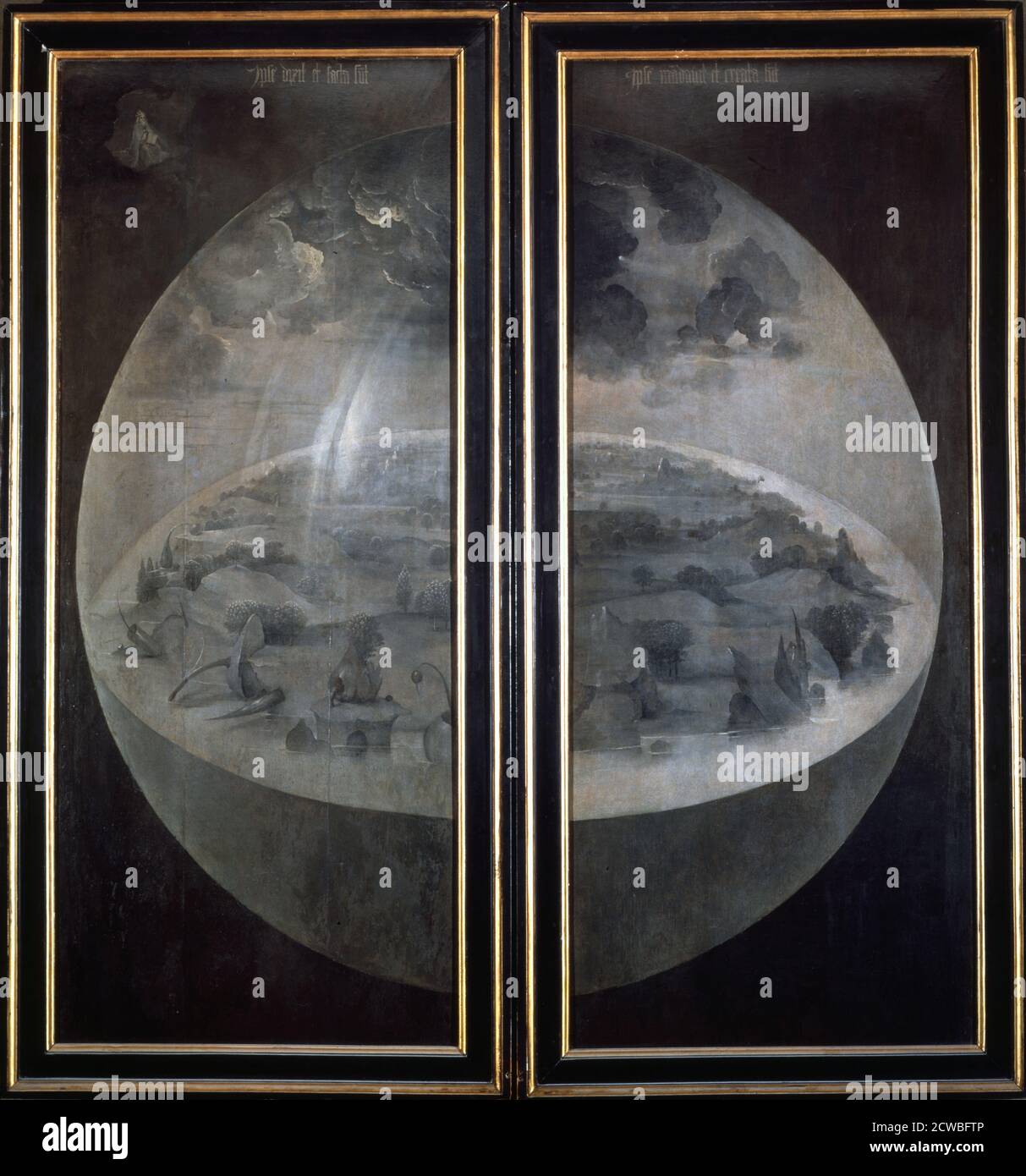 The Creation of the World', closed doors of the triptych 'The Garden of ...