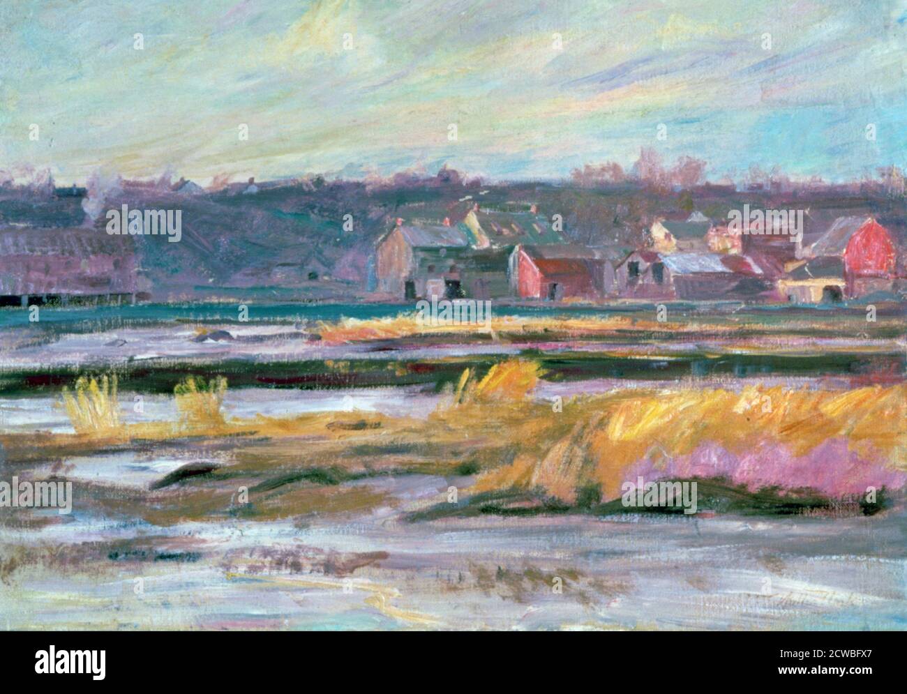 Connecticut Marshes', c1868-1917. Artist: Walter Clark. Walter Clark ...