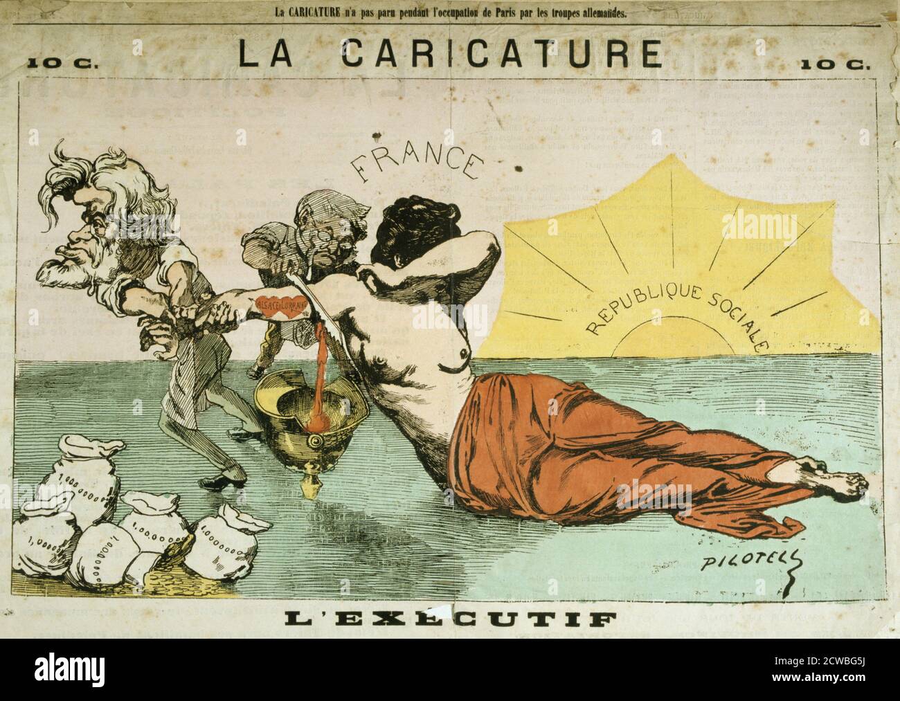 L'Executif' 1870-1871 by pilotell. Cartoon from La Caricature depicting ...