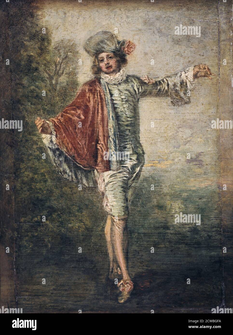 The Indifferent One' by Jean-Antoine Watteau, 1717. From the collection ...