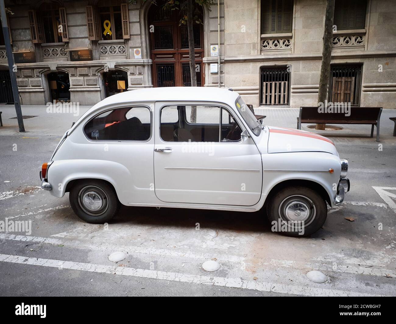 Seat 600 vintage car Stock Photo - Alamy