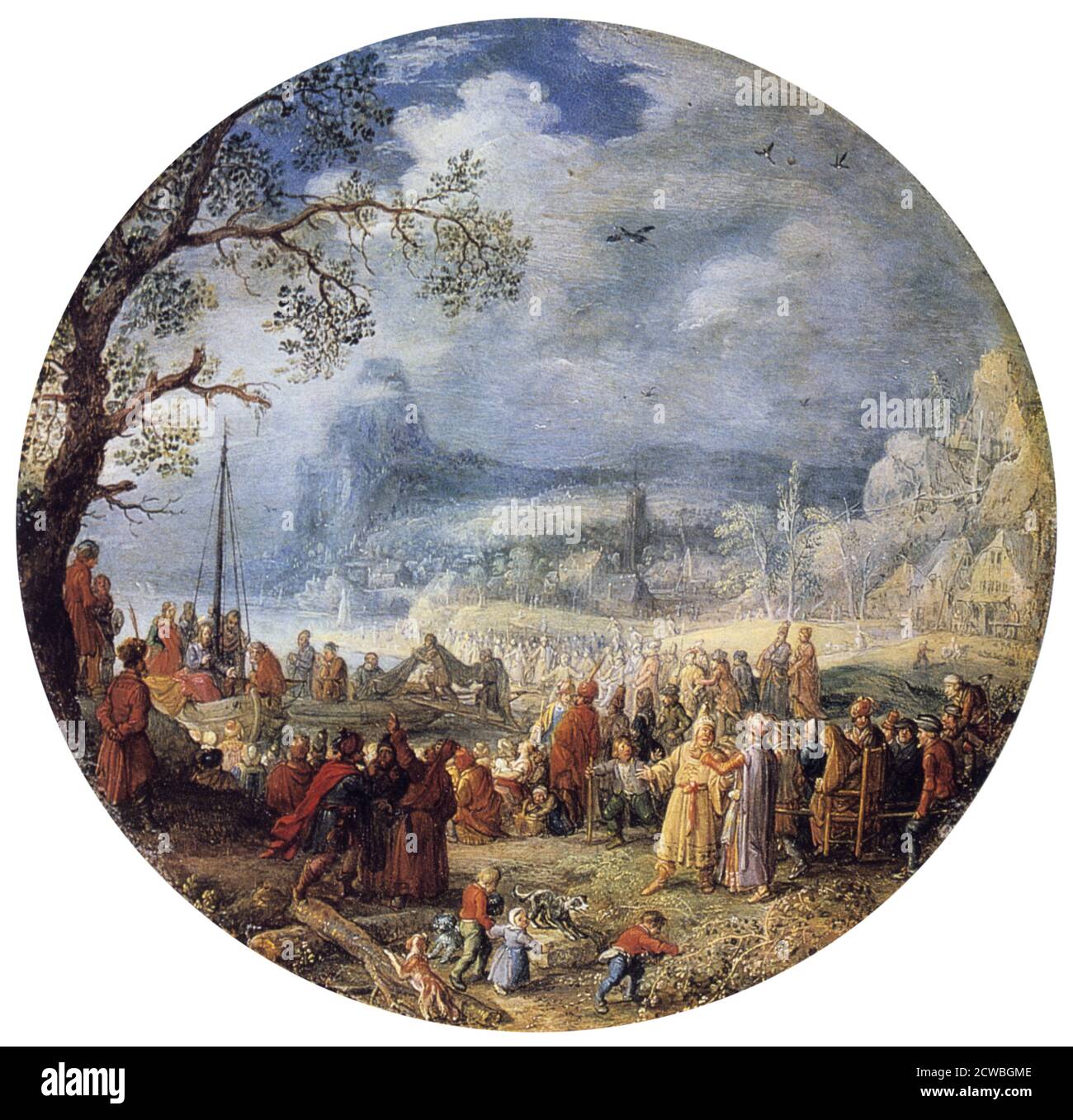 The Sermon of Christ at the Genezareth Lake,' by David Vinckboons, 1623 ...