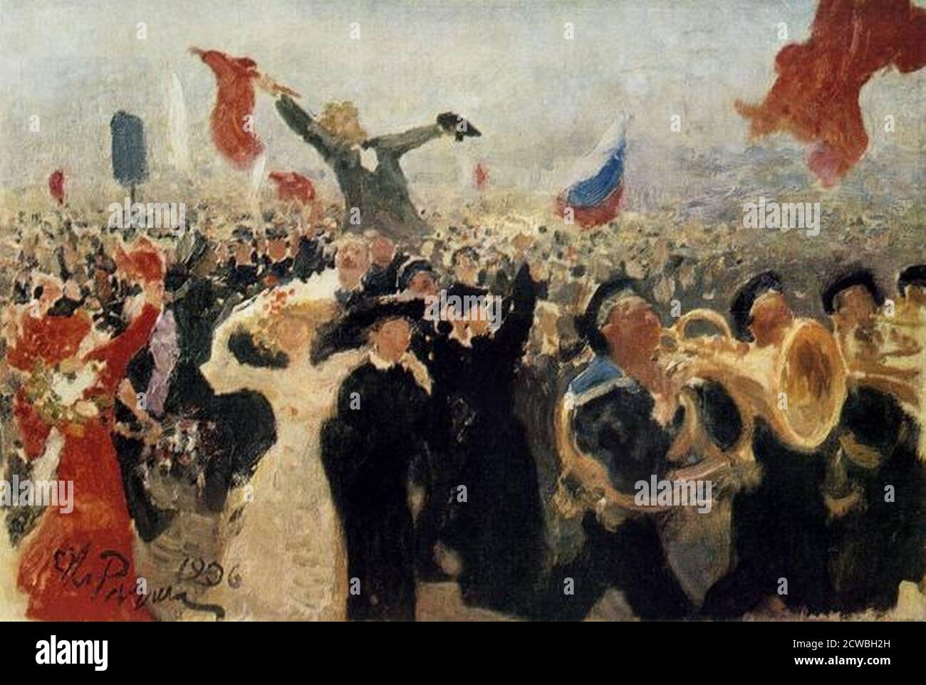 The Demonstration of 17th October, 1905', c1900-1930 Stock Photo - Alamy