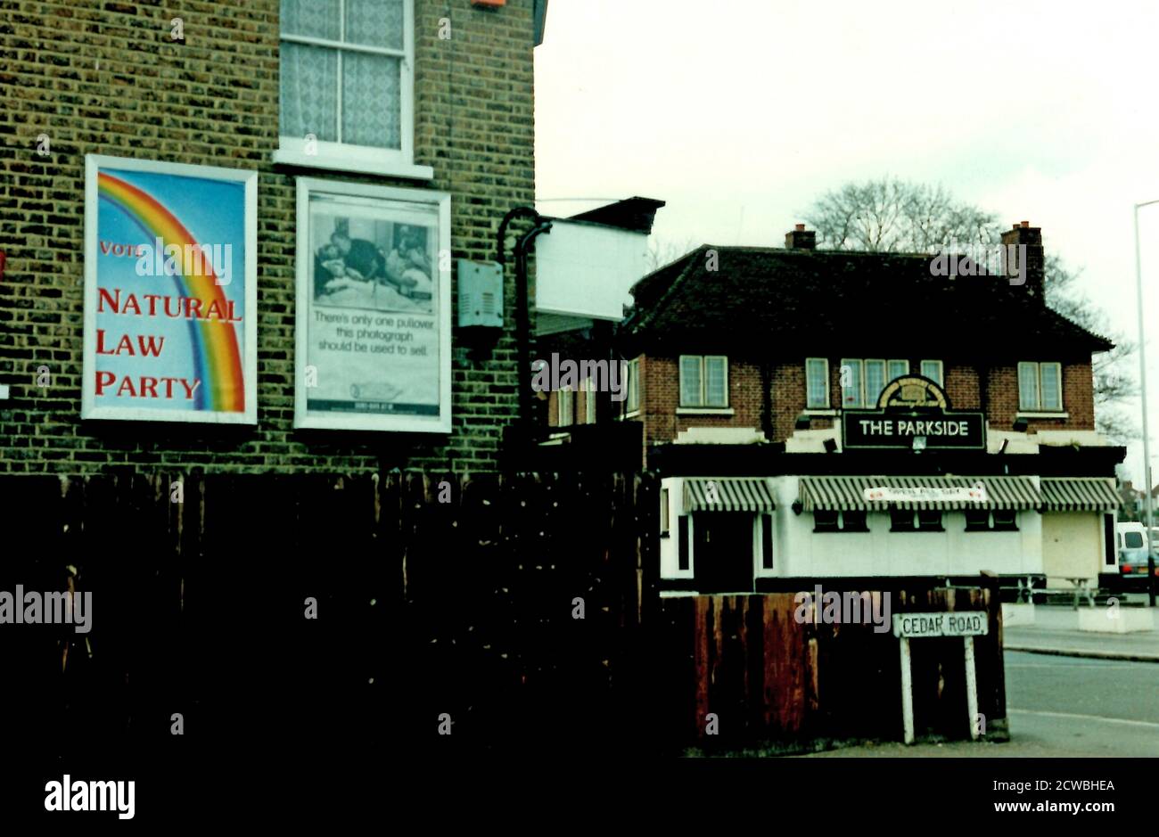 Propaganda from the 1992 United Kingdom general election Stock Photo ...