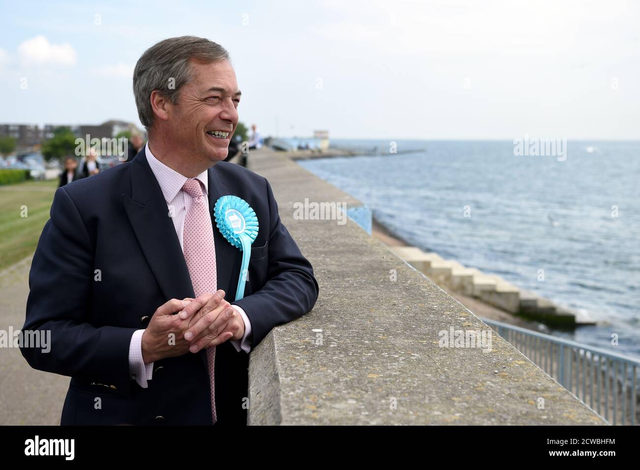 Photograph of Nigel Farage. Nigel Paul Farage (1964-) a British ...