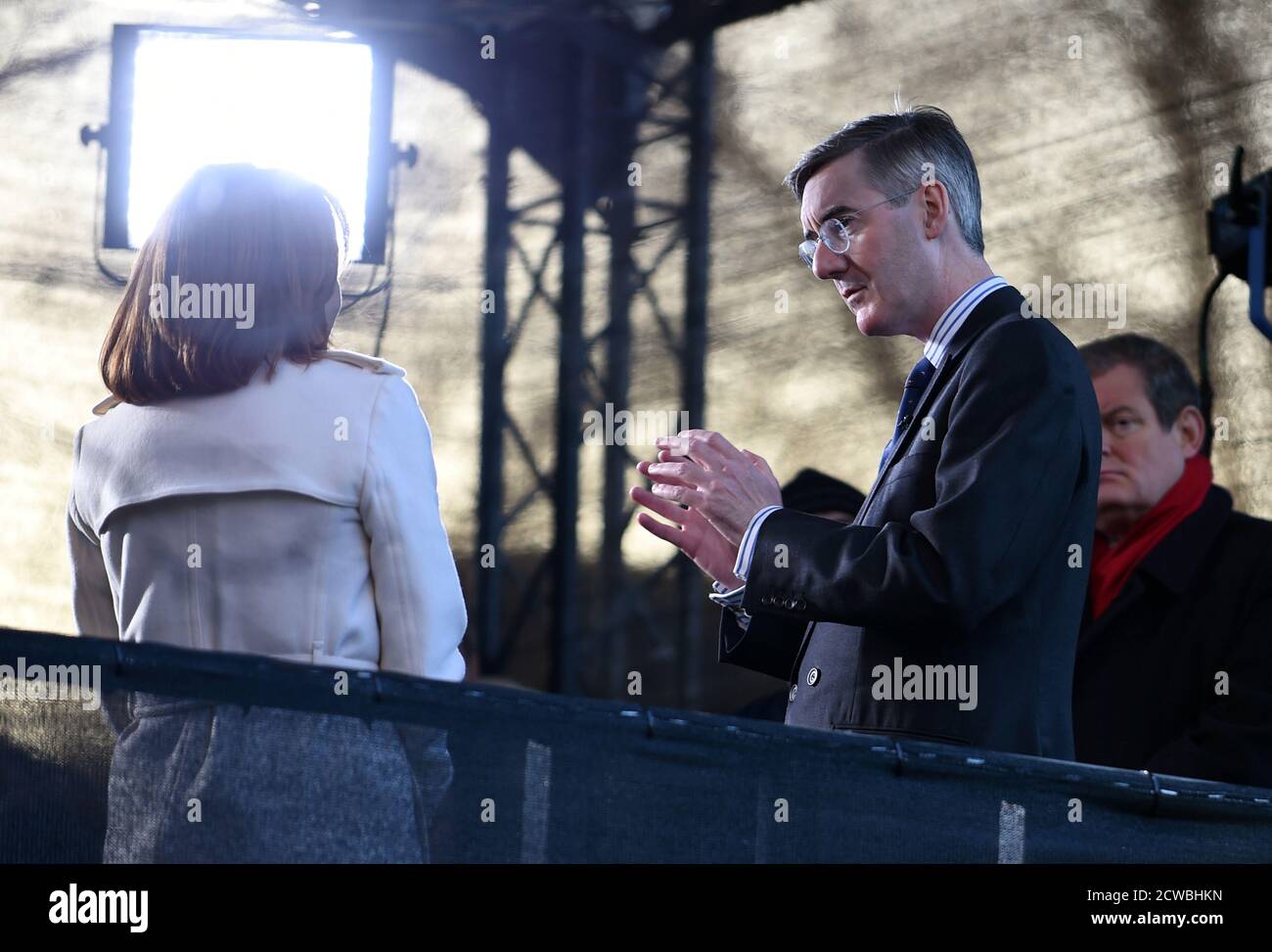 Photograph of Jacob Rees-Mogg. Jacob William Rees-Mogg (1969-) a ...