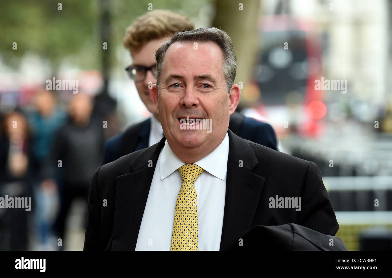 Photograph of Liam Fox (1961-) a British politician who served as ...