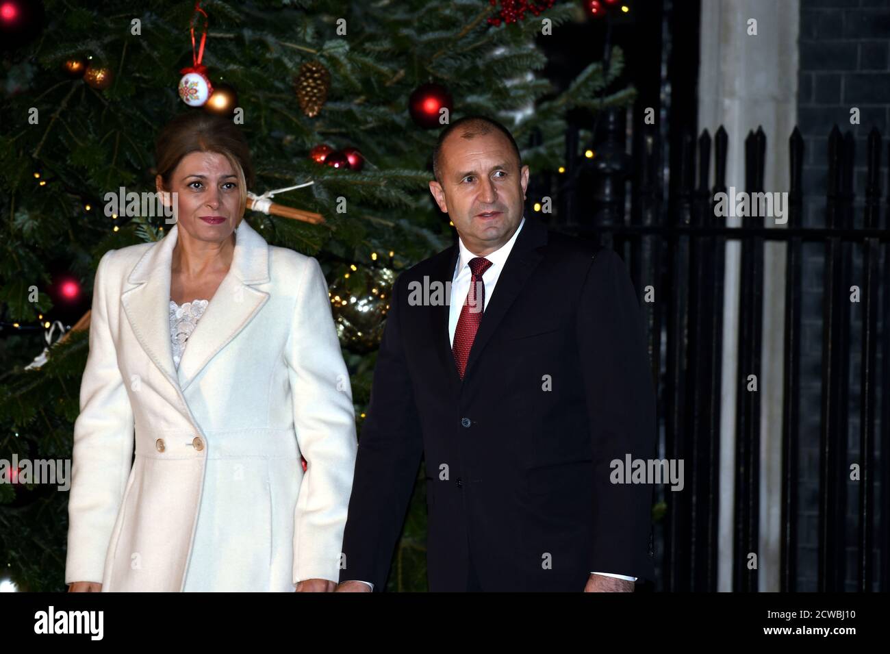 Photograph of Rumen Radev, President of Bulgaria, attending the NATO ...