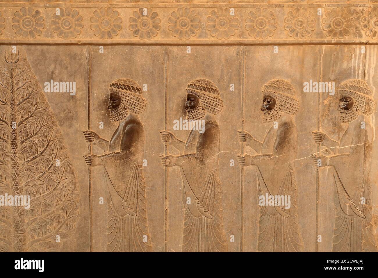 Processional Frieze On The Terrace Of The Apadana