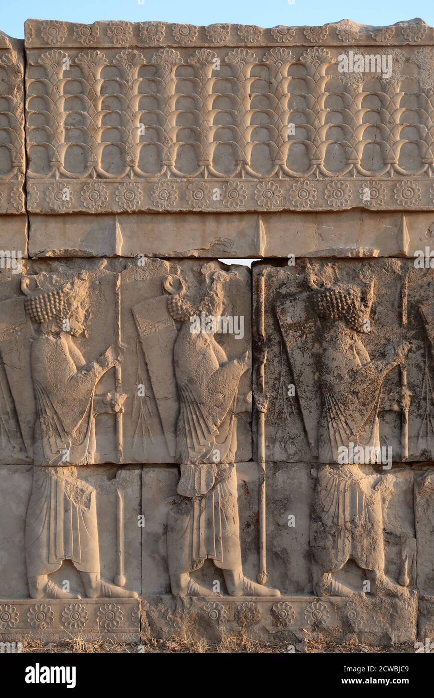 Photograph of the palace of Xerxes at Persepolis, Iran Stock Photo - Alamy