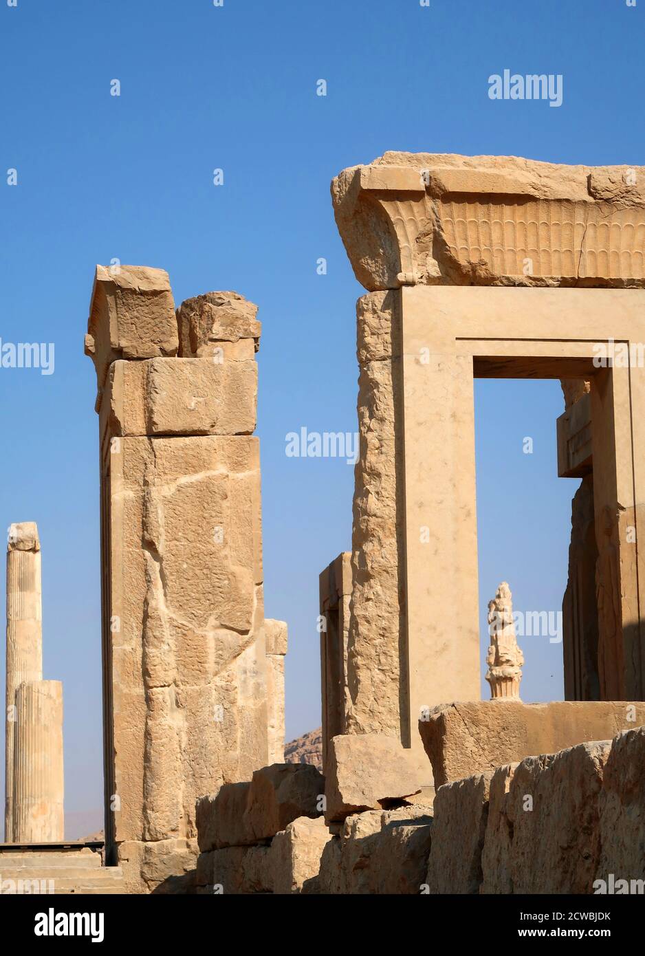 Photograph of the Tachara Palace ordered by Darius I, completed by his ...