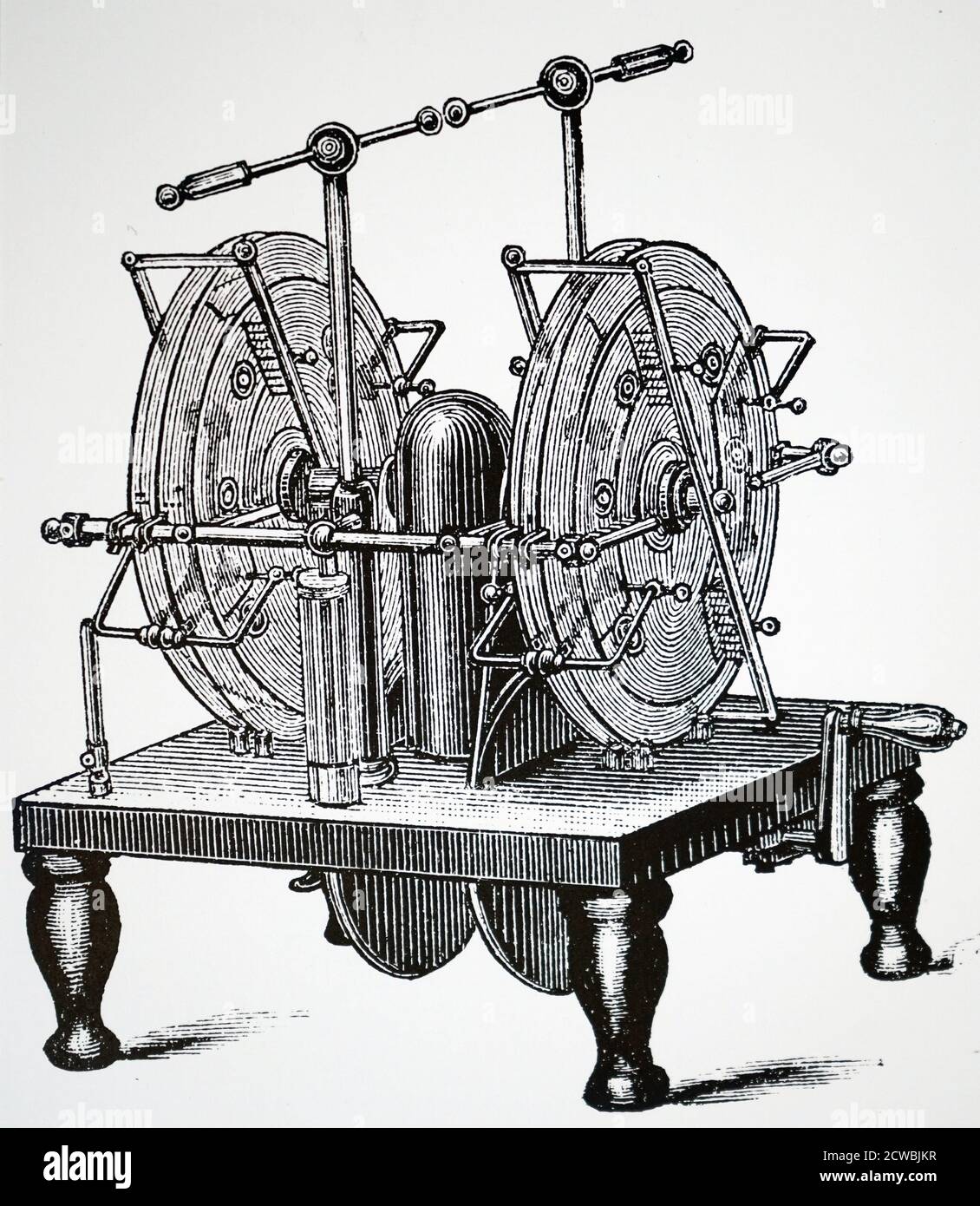 Wimshurst Static Electricity Generator