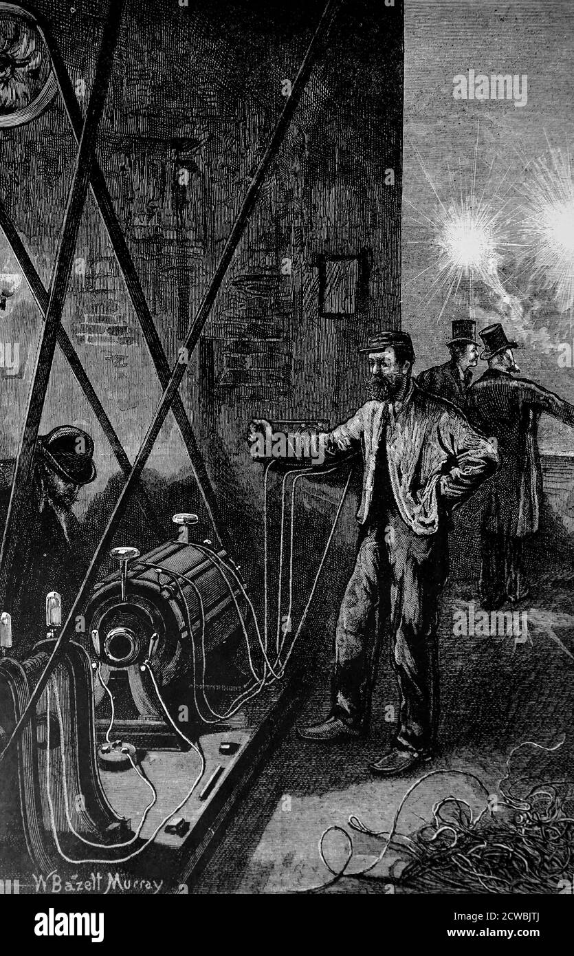 Gramme dynamo Black and White Stock Photos & Images - Alamy