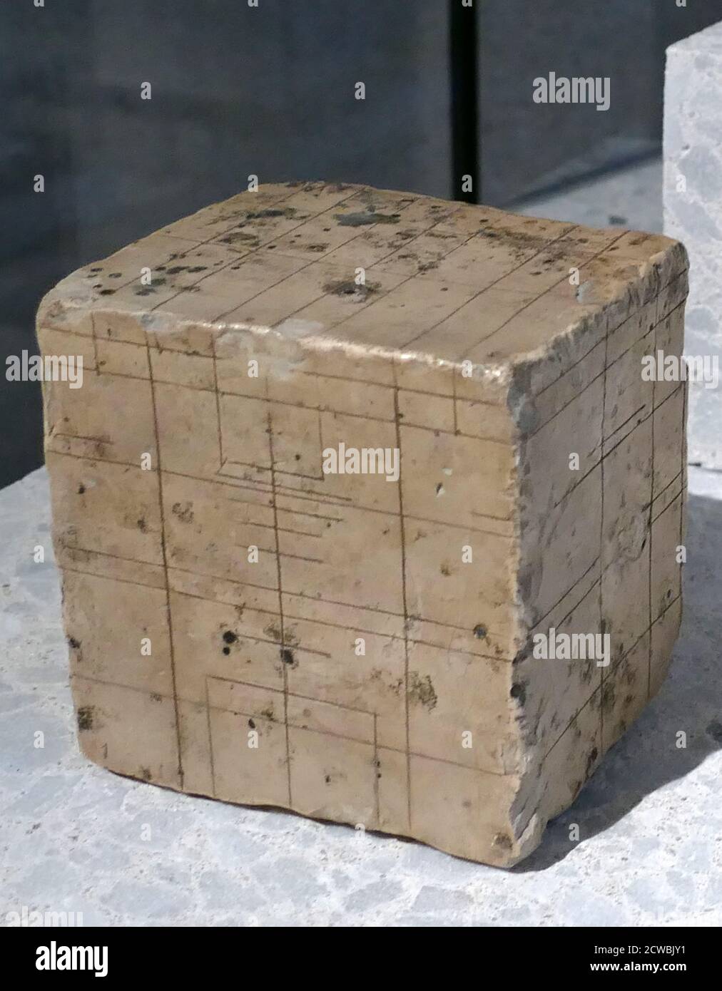 A block with grid system Stock Photo - Alamy