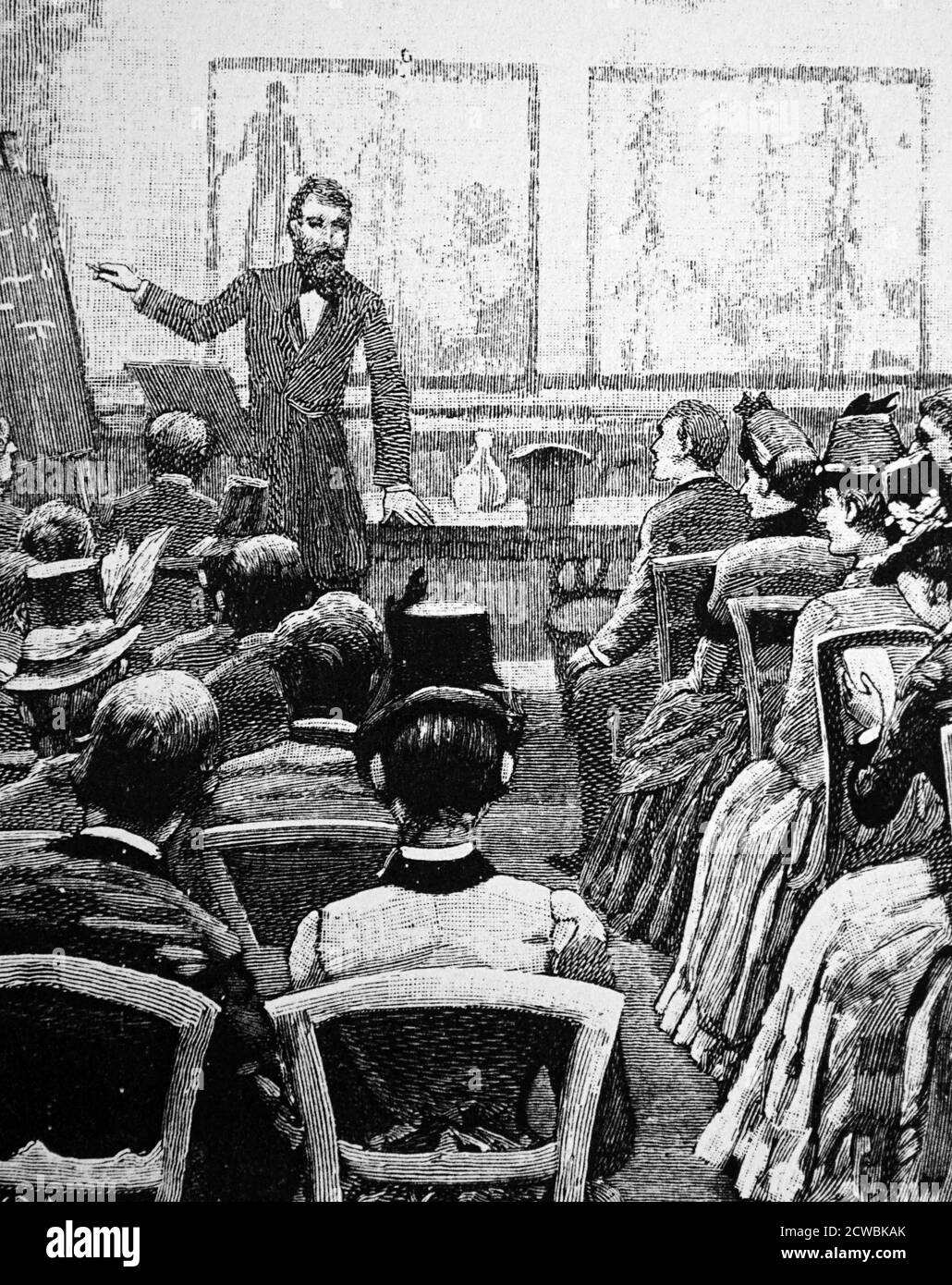Teacher class 19th century hi-res stock photography and images - Alamy