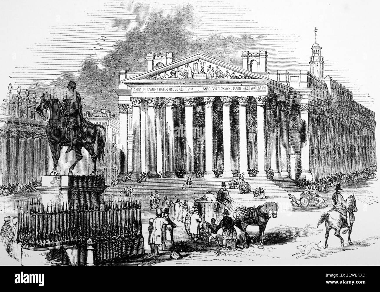 London stock exchange 19th century hi-res stock photography and images ...