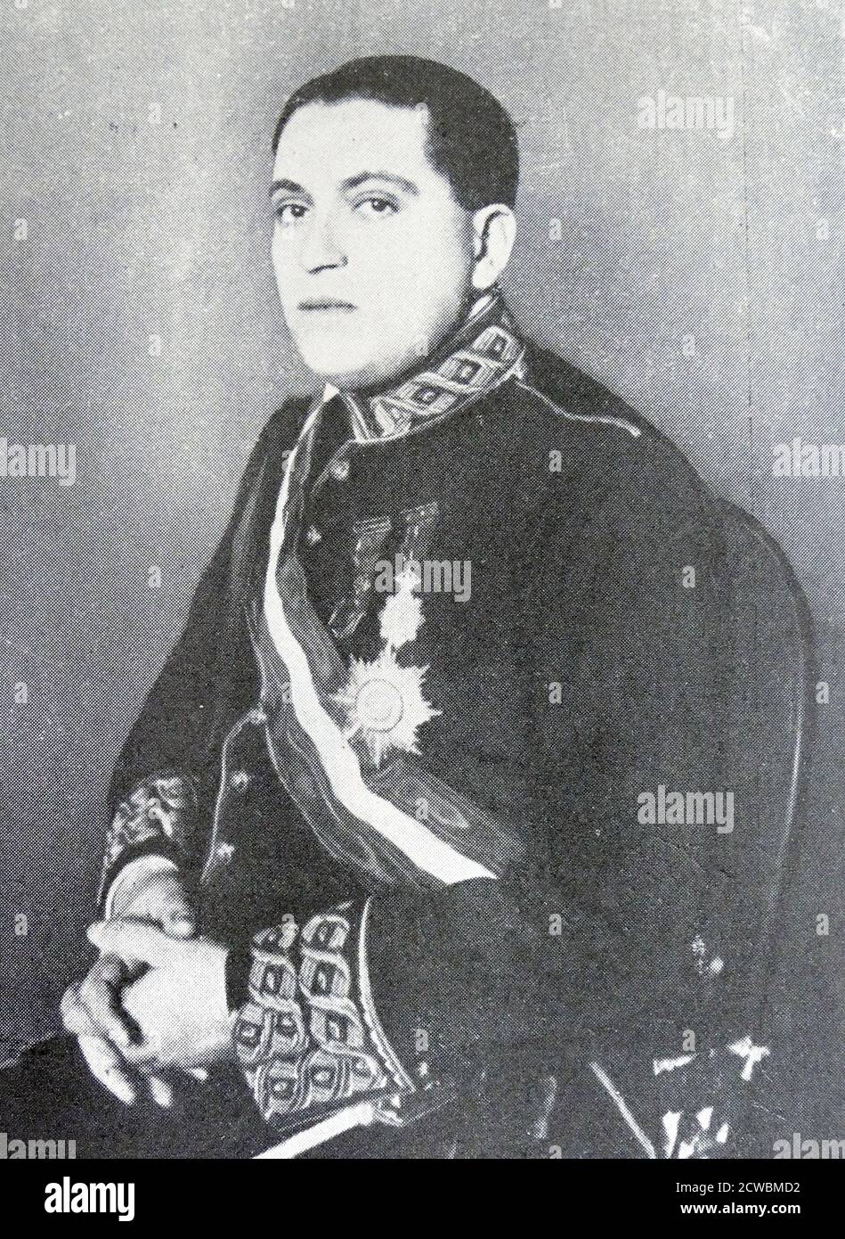 Black and white photograph of Jose Calvo Sotelo (1893-1936), a pro ...