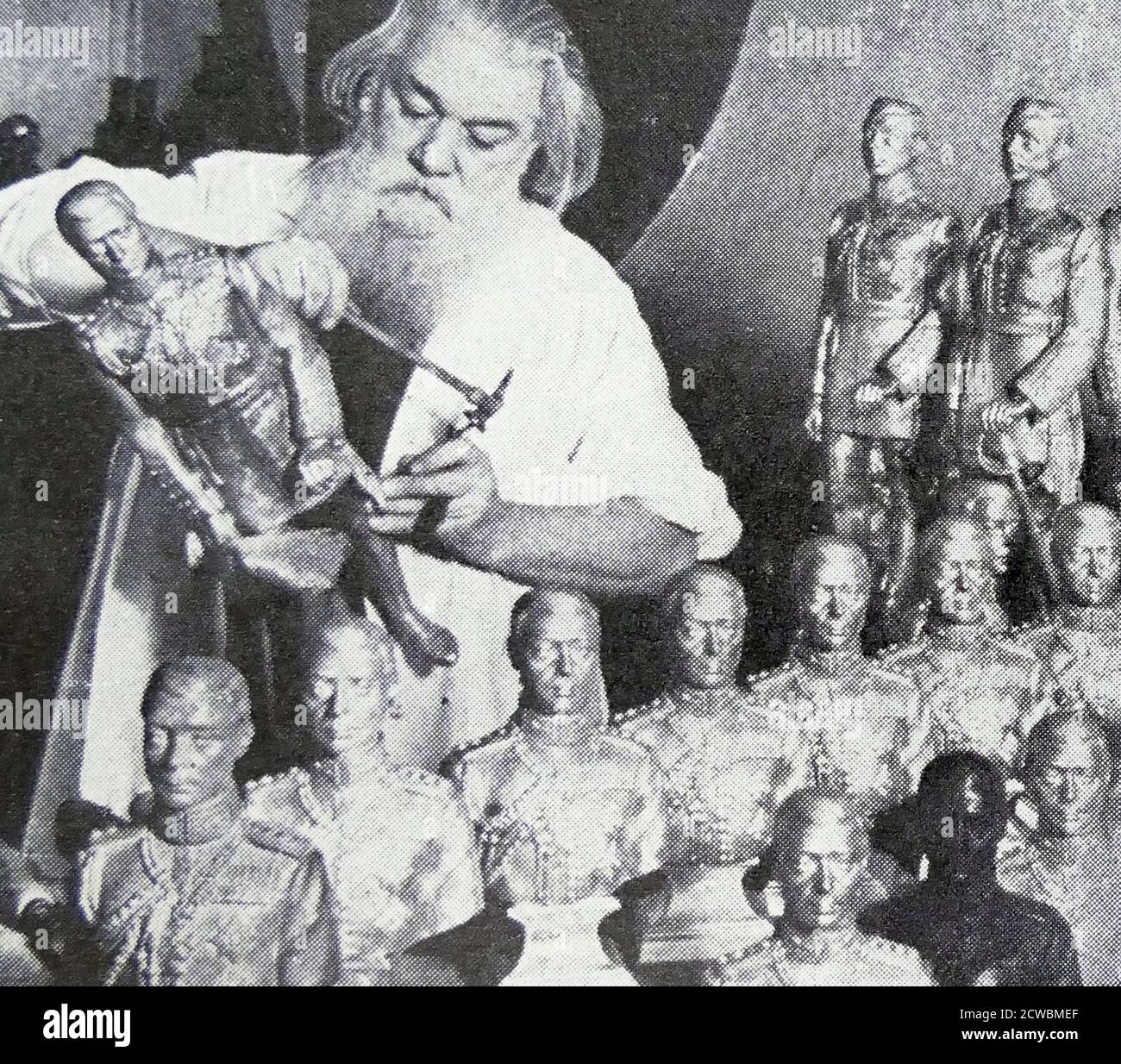 Black and white photograph showing the people's emotions and viewpoints ...