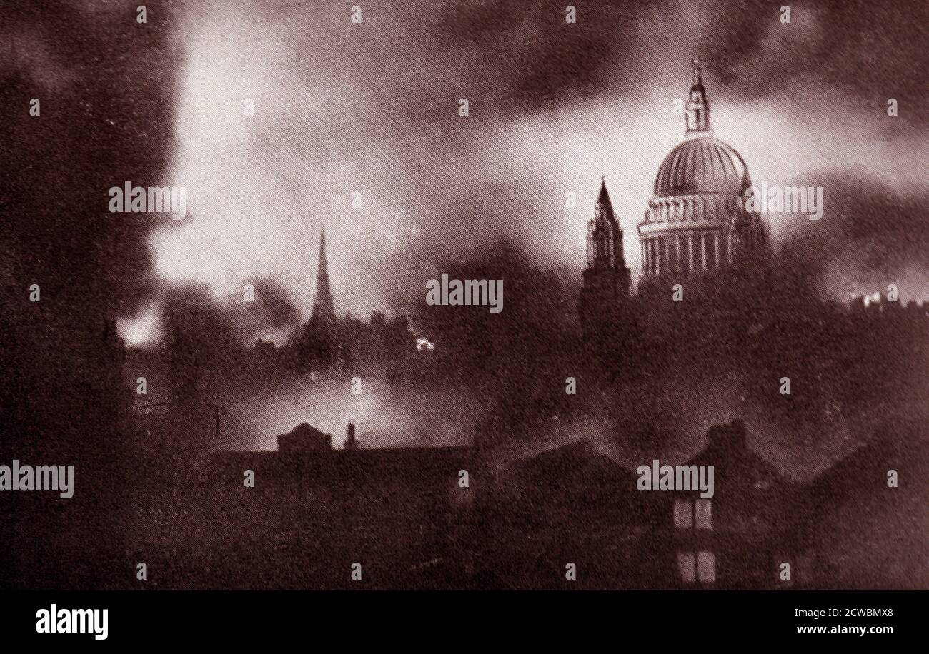 Bombing of london in world war ii hi-res stock photography and images ...