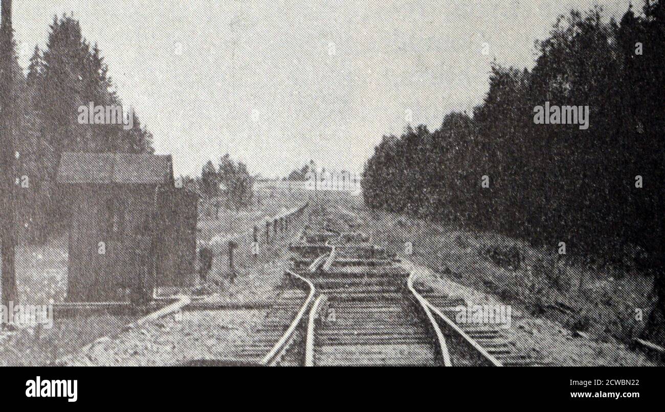 Black and white photograph of World War II (1939-1945) showing image of ...