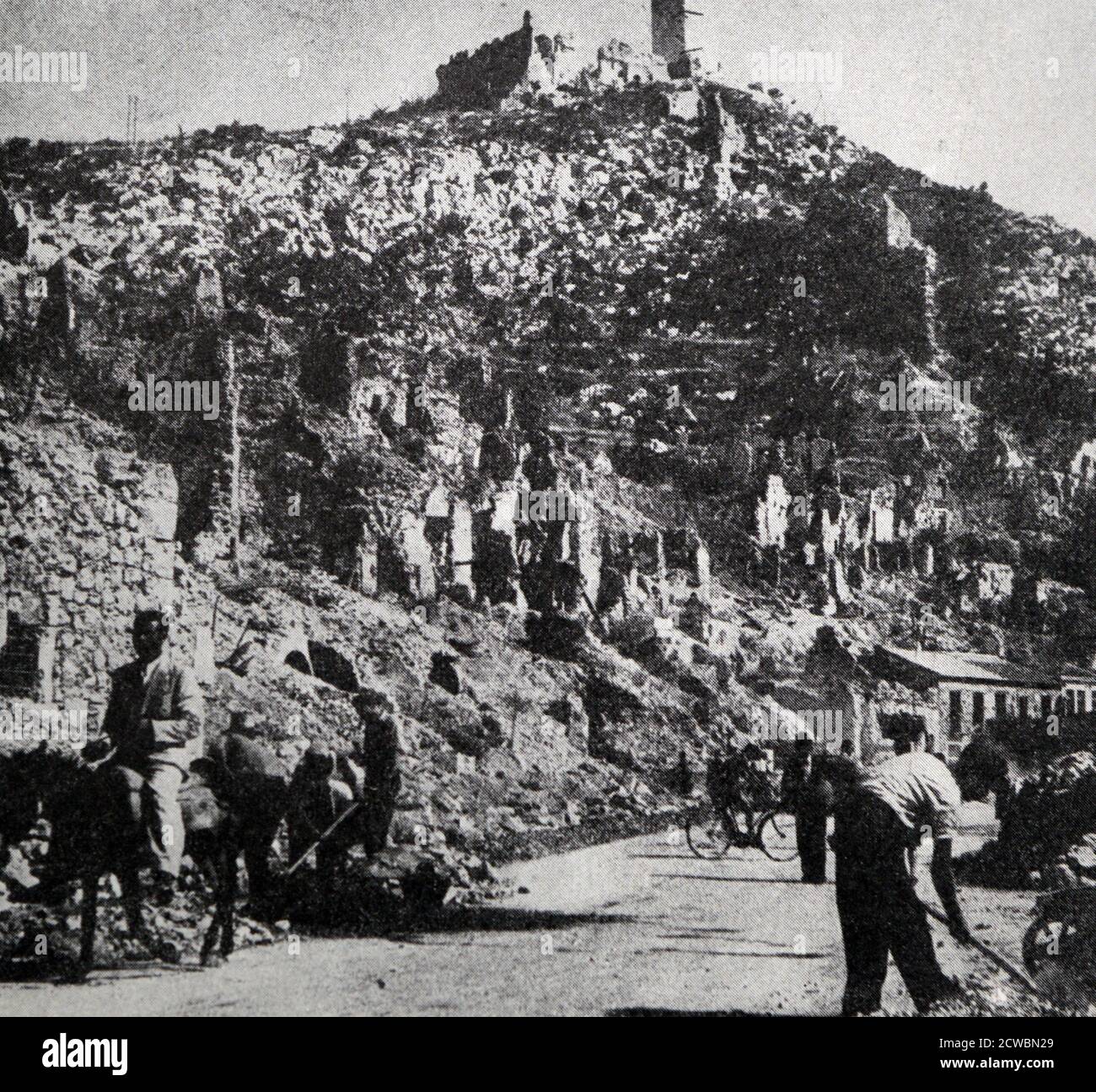 World war two ruins italy hi-res stock photography and images - Alamy