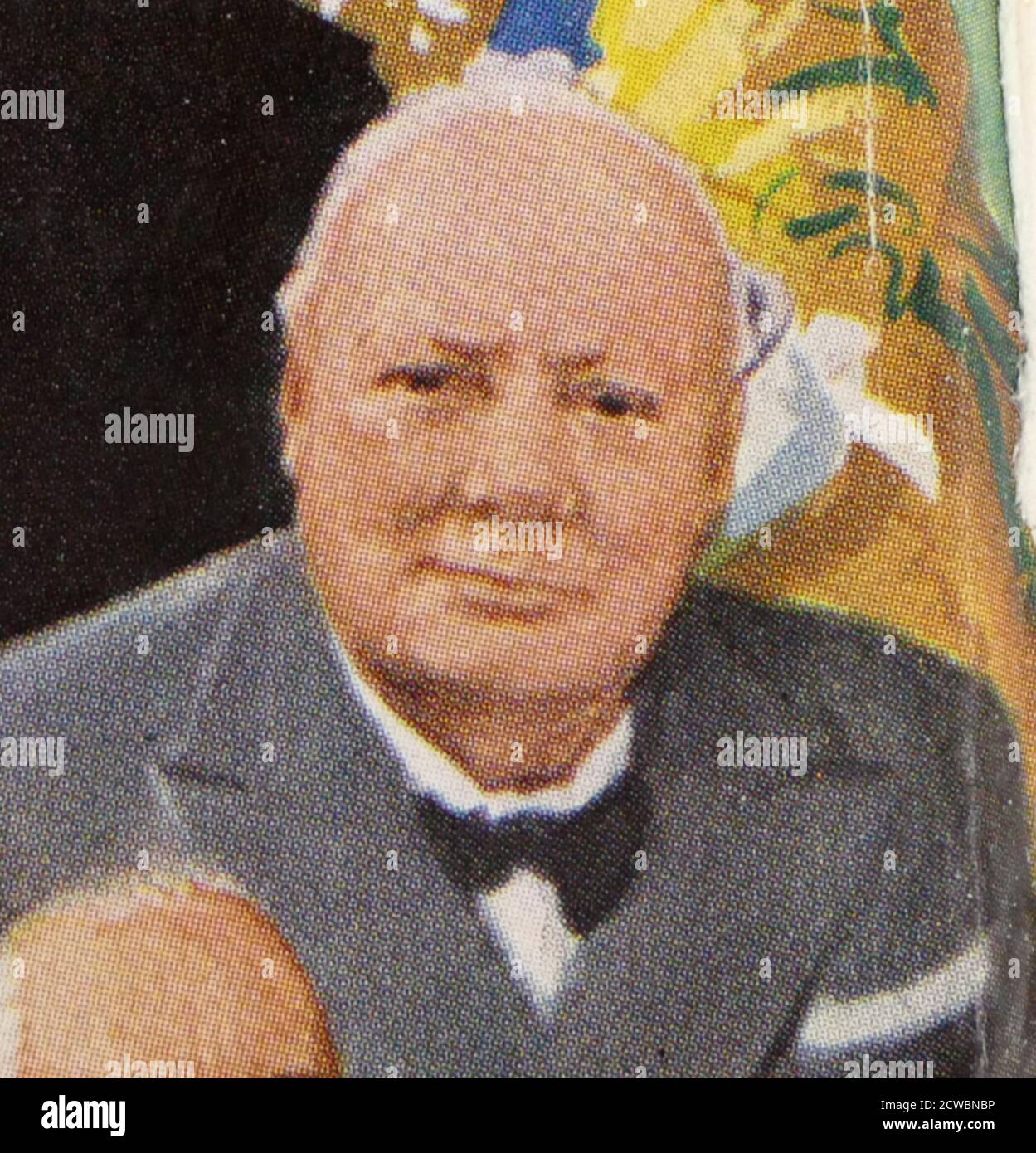 Illustration depicting Sir Winston Leonard Spencer-Churchill (30 ...