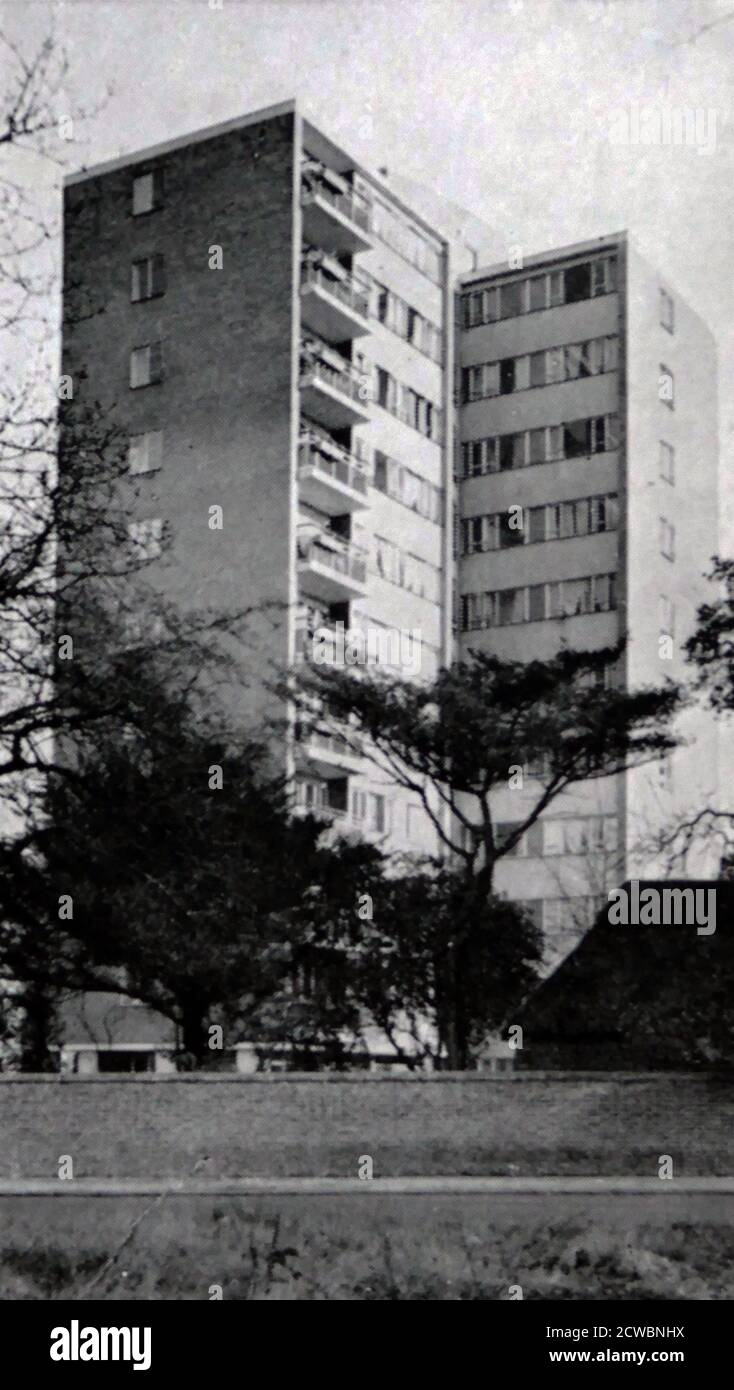 1950s Council Housing High Resolution Stock Photography and Images - Alamy