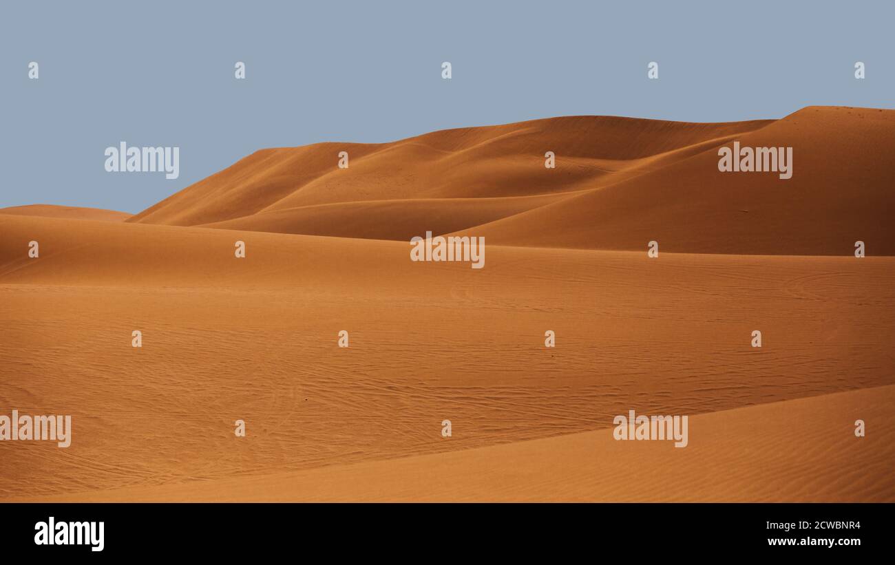 Sand Dunes near Doha, Qatar Stock Photo - Alamy