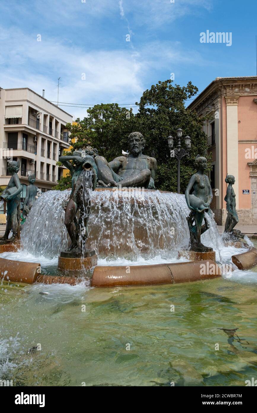 Fuente del turia turia fountain hi-res stock photography and images - Alamy