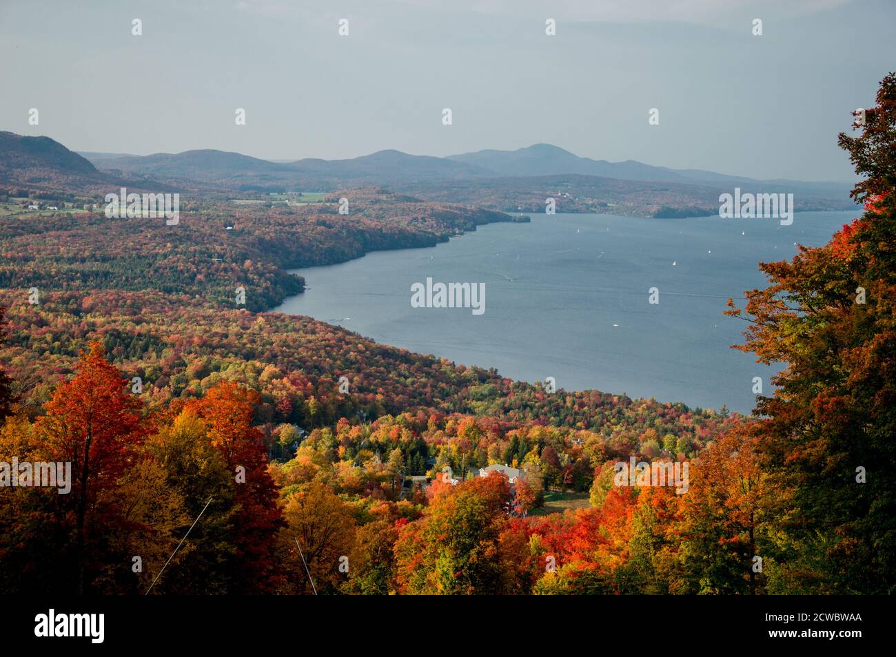 Lake memphremagog and foliage hi-res stock photography and images - Alamy