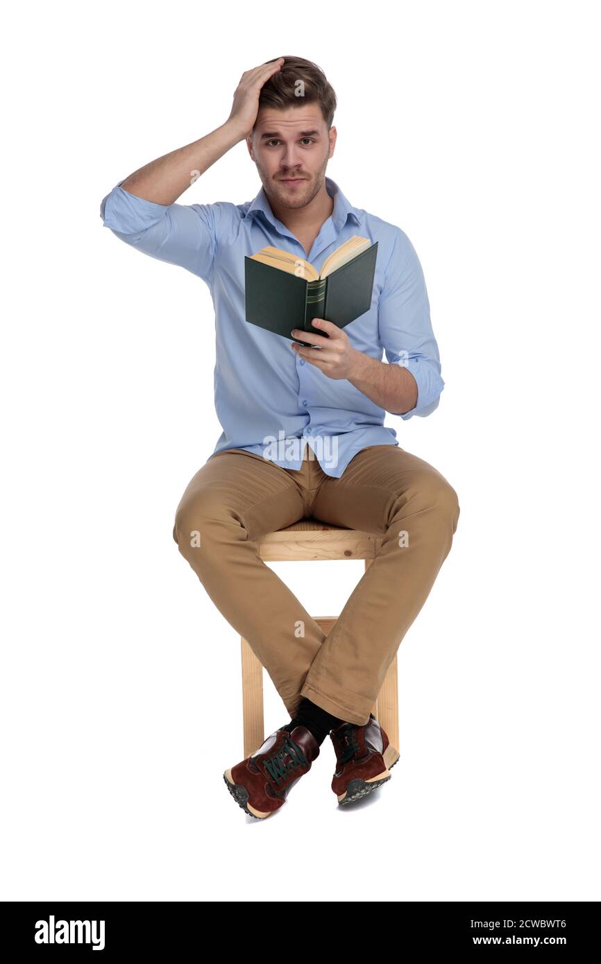 Shocked people reading a book hi-res stock photography and images - Alamy