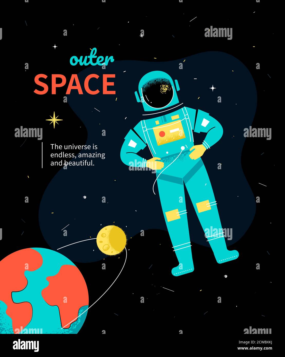 Spacesuit design Stock Vector Images - Alamy
