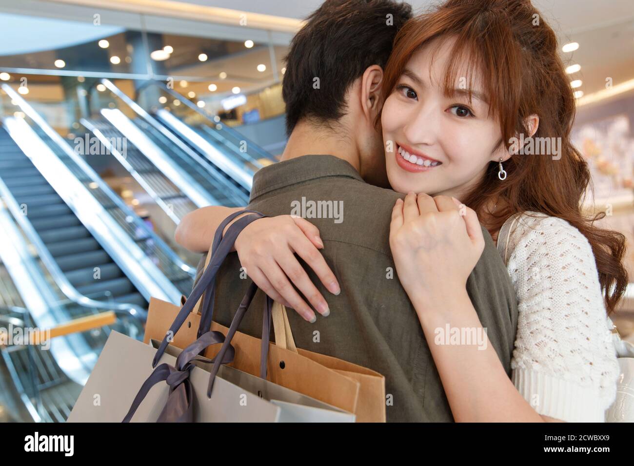 Lovers embrace happiness Stock Photo - Alamy