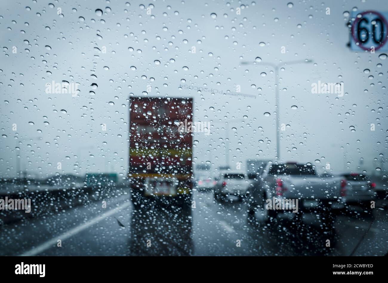 Traffic flow on highway during hi-res stock photography and images - Alamy