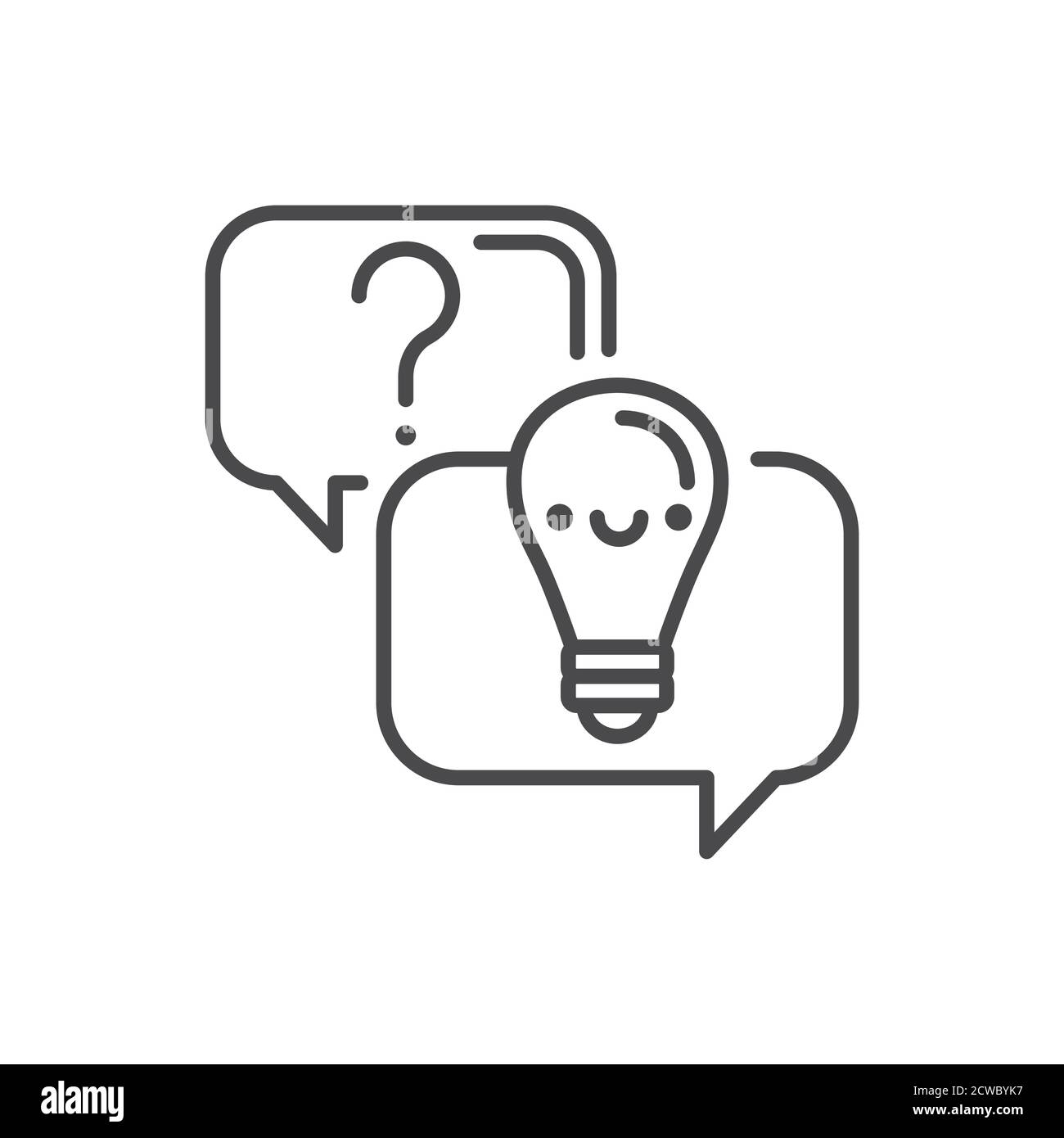 Answers on questions black icon. Custom video content. Sign for web ...