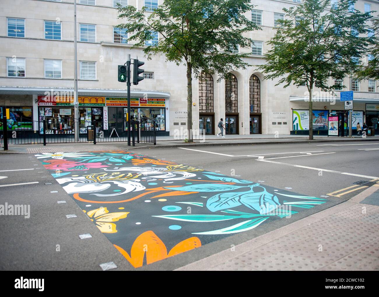 Leicester City Council commissioned artist Phil Blake to design two ...