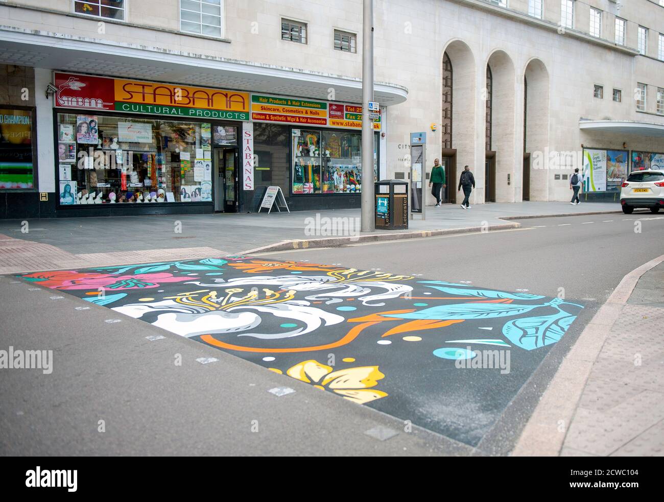 Leicester City Council commissioned artist Phil Blake to design two ...