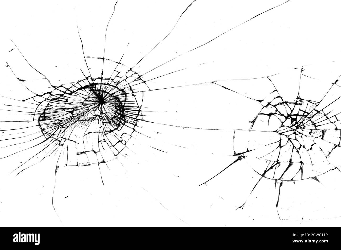 Cracked fragments Black and White Stock Photos & Images - Alamy