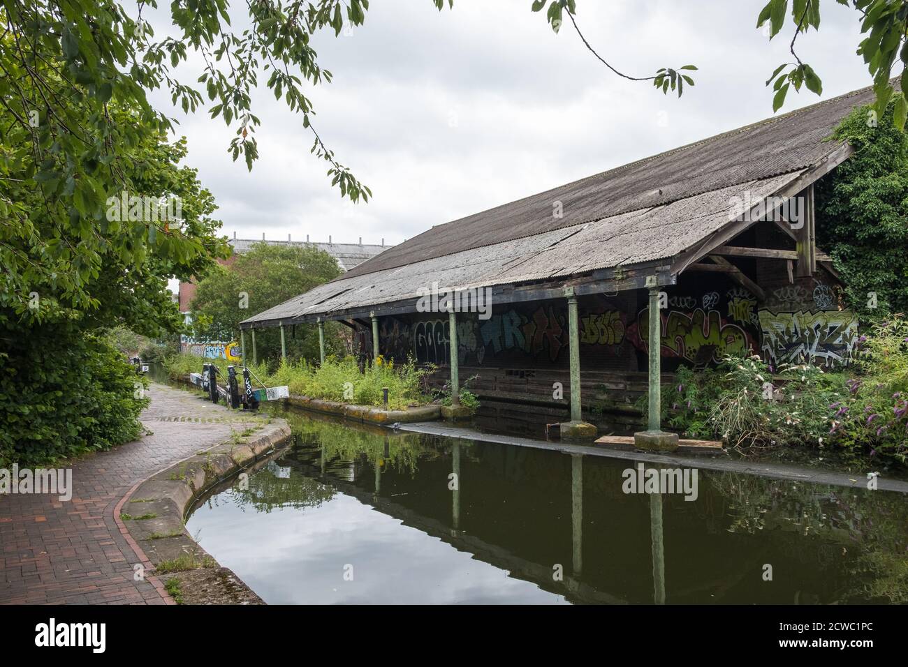 Typhoo Wharf on the Digbeth Branch Canal, Digbeth, Birmingham is where ...