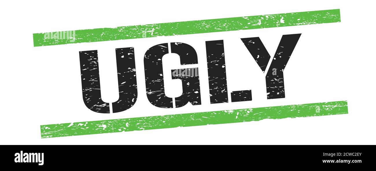 Ugly text on green hi-res stock photography and images - Alamy