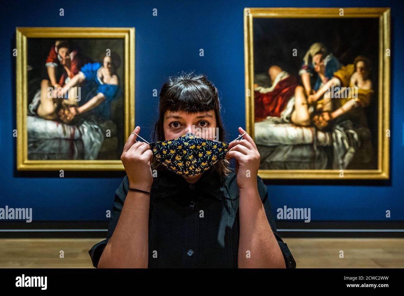 Gentileschi Judith Holofernes Judith Slaying Holofernes" By Artemisia